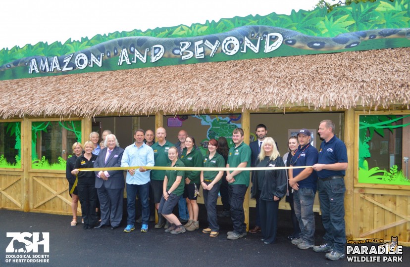 Steve Backshall opens Amazon & Beyond | Hertfordshire Zoo